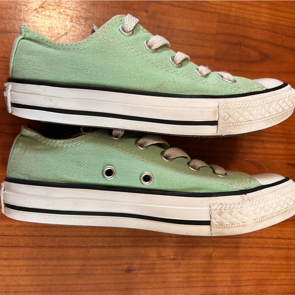 Converse | Shoes | Converse All Star Mint Green Chuck Taylor Low Top ...